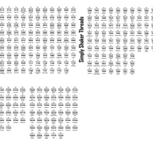 The Gentle Art Thread Drop Labels - Organize Your Overdyed Thread on ...