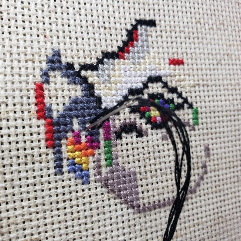 Hades Cross Stitch Pattern - Chaos, Primeval Emptiness of the Universe ...