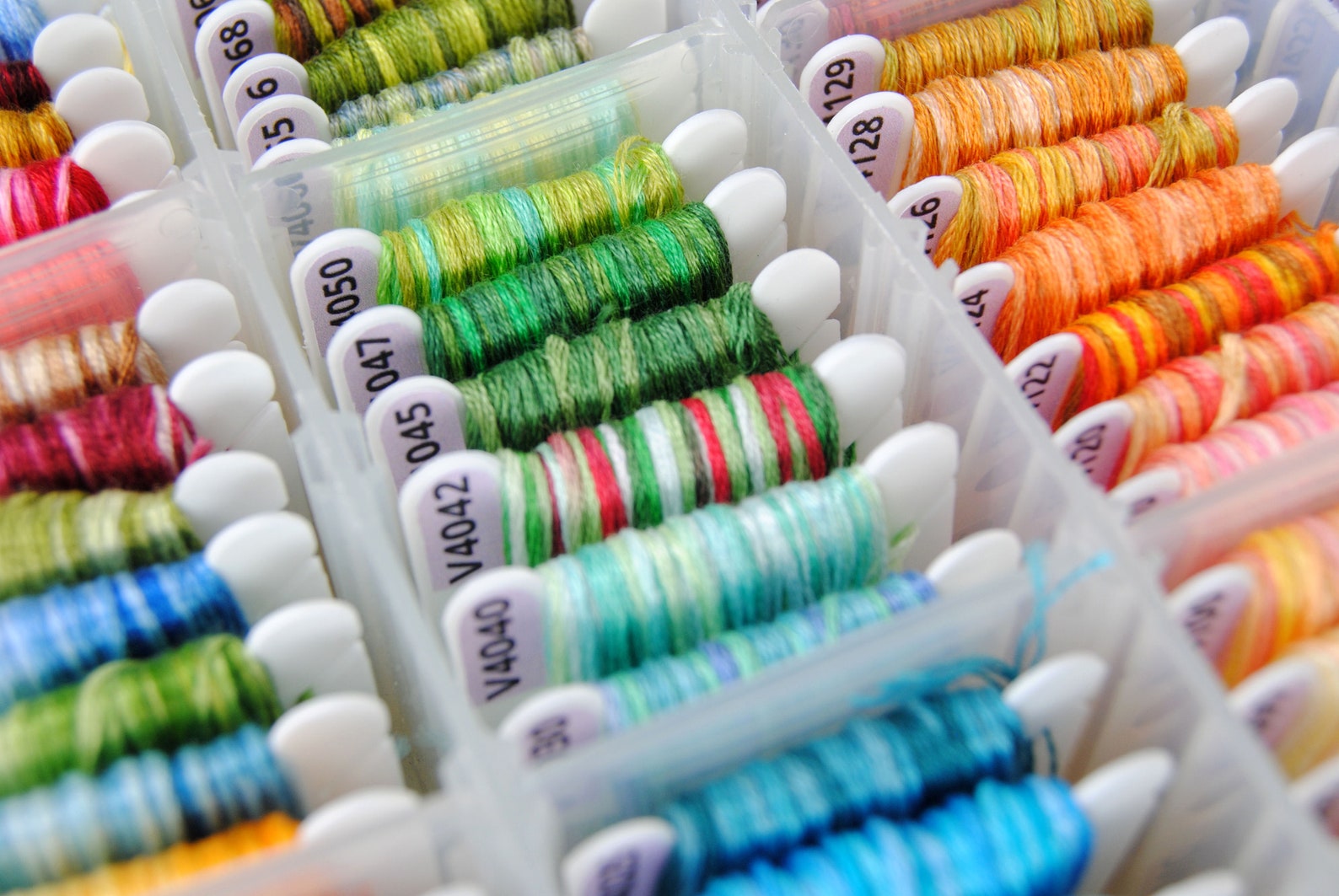 DMC Thread Labels Organize Your Bobbins With Large Font Number Stickers ...