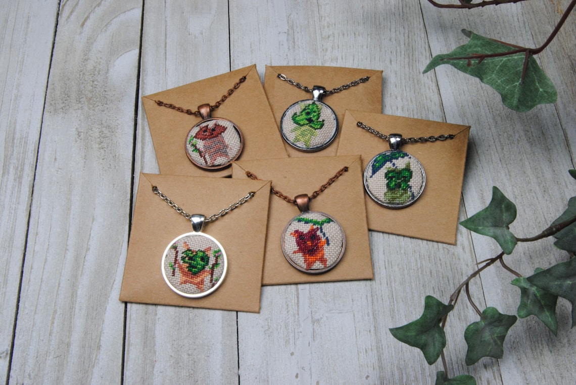 Zelda Cross Stitch Pattern Korok Sprites the Legend of - Etsy