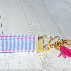 Preppy Keychain - Etsy
