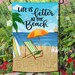 Life is Better at the Beach Personalized Garden Banner 12"x18" - Etsy