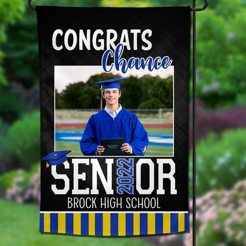 Senior Graduation Banner 12 2ftx3ft24x36 Grad | Etsy