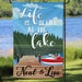 Life is Better at the Lake Personalized Garden Banner 12"x18" - Etsy