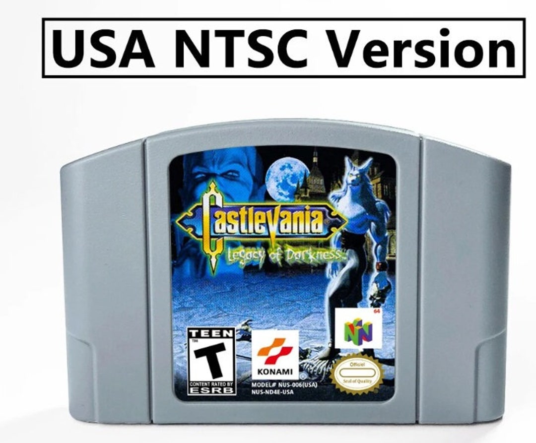 Castlevania Legacy of Darkness N-64 N64 Nintendo 64 Cartridge Only Free ...