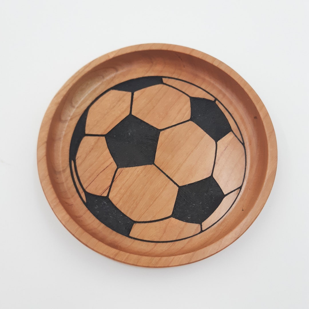 Soccer Wood Trays for Coaches, Players - Sports Trays - Baseball ...