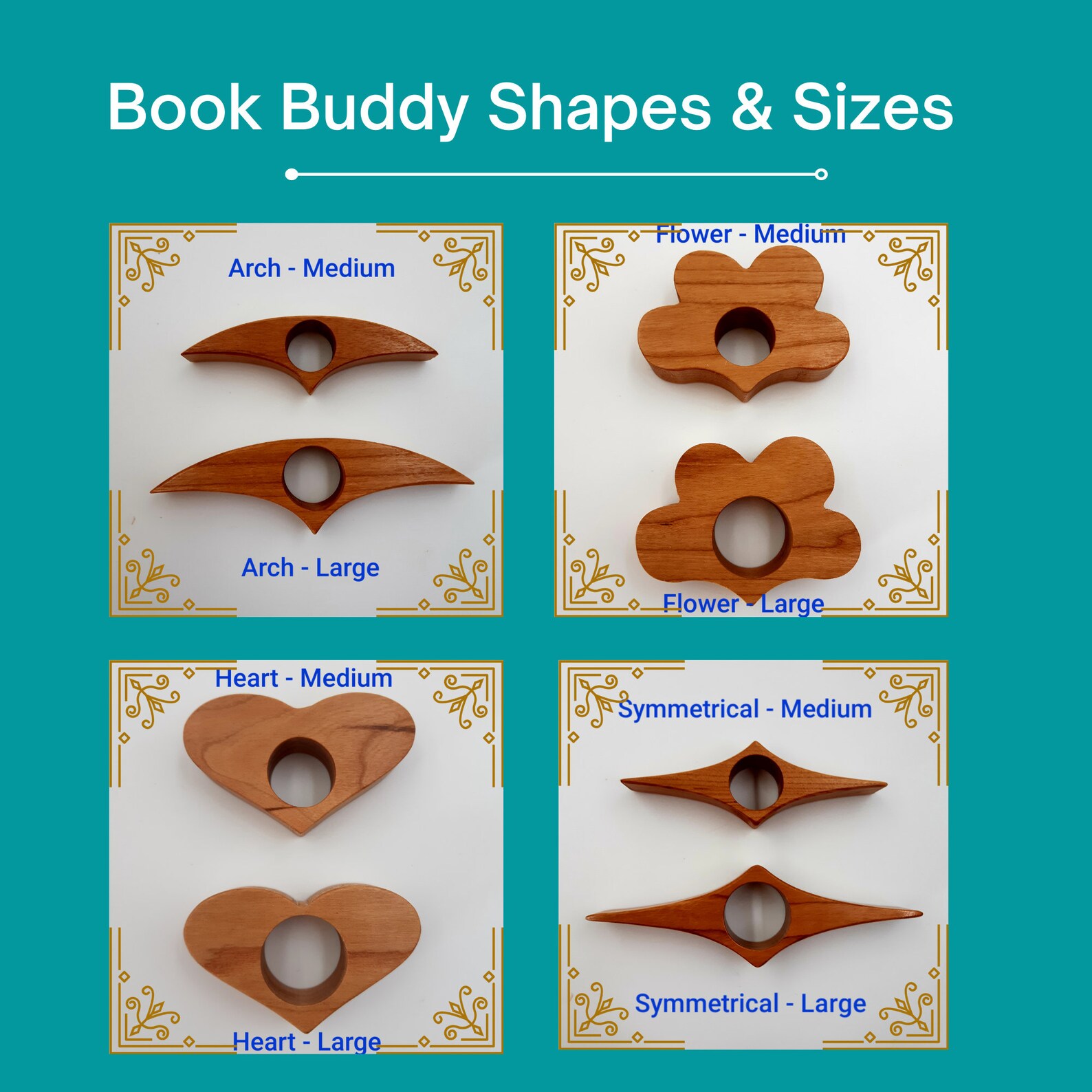 Holiday Book Buddy Book Holder With Christmas Packaging - Etsy