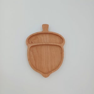 Handcrafted Acorn Tray in Cherry Wood – Rustic Fall Decor - Etsy