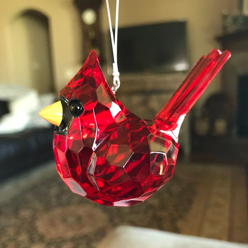 Crystal Cardinal Beads - Etsy