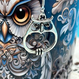 3D Owl Mug, Owl Tea Bag Clip, Owl Tea Cup, Owl Gifts, Owl Lovers, Owl ...