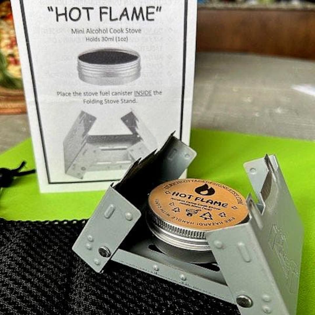 Alcohol Stove, HOT FLAME Alcohol Stove Kit, Mini Alcohol Stove, Xboil ...
