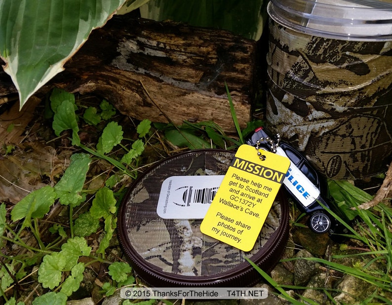Geocaching Mission Tag™ Instructions Mega Event - Etsy