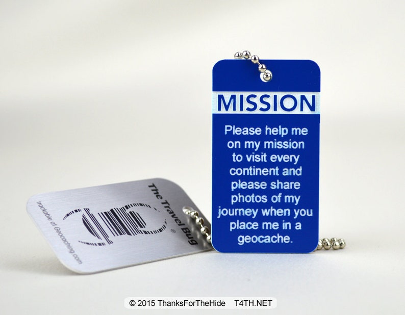 Geocaching Mission Tag™ Instructions Mega Event - Etsy