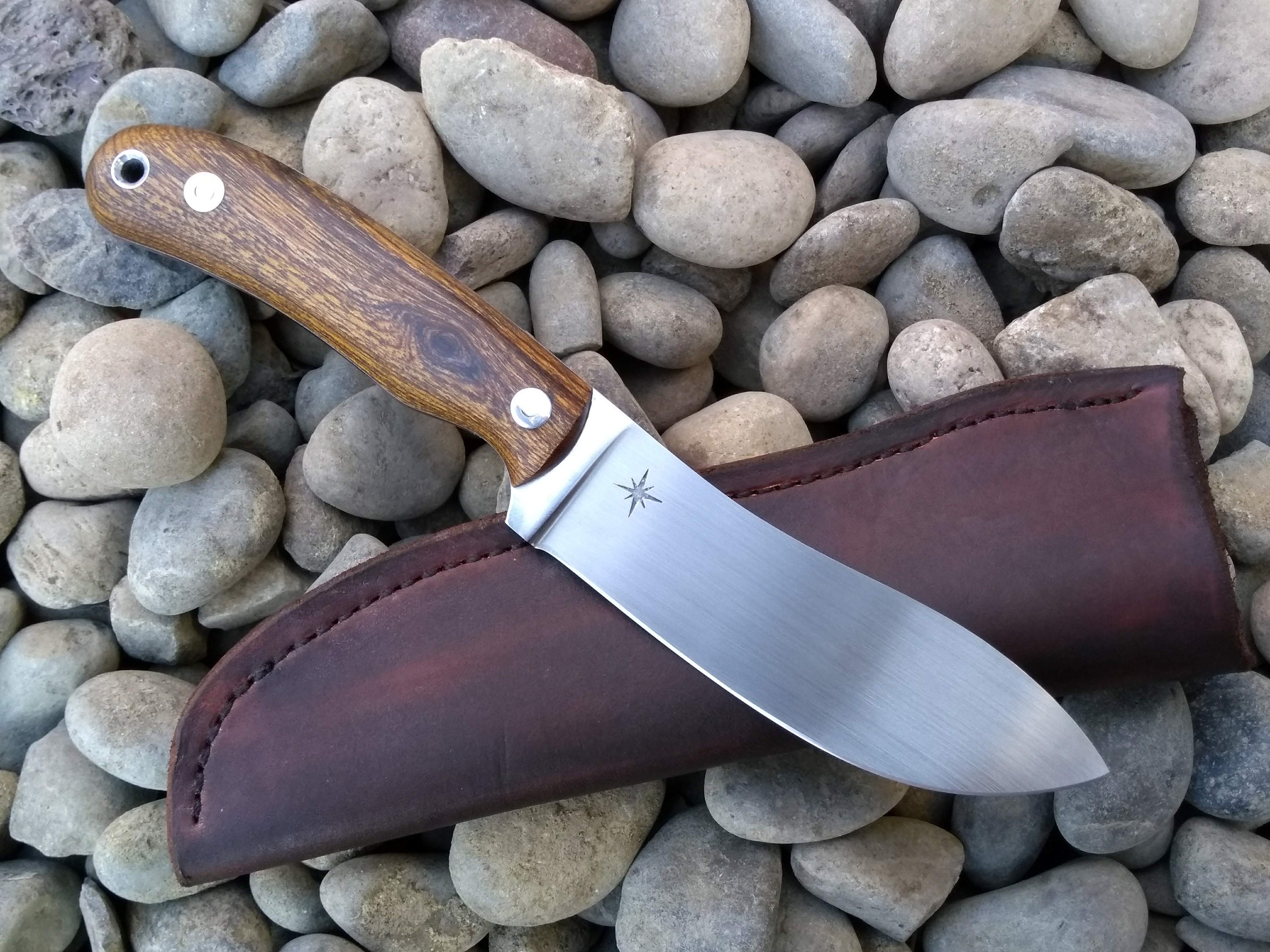 Firecreekforge.com Nessmuk Bushcraft Knife Handmade Skinning Hunting ...