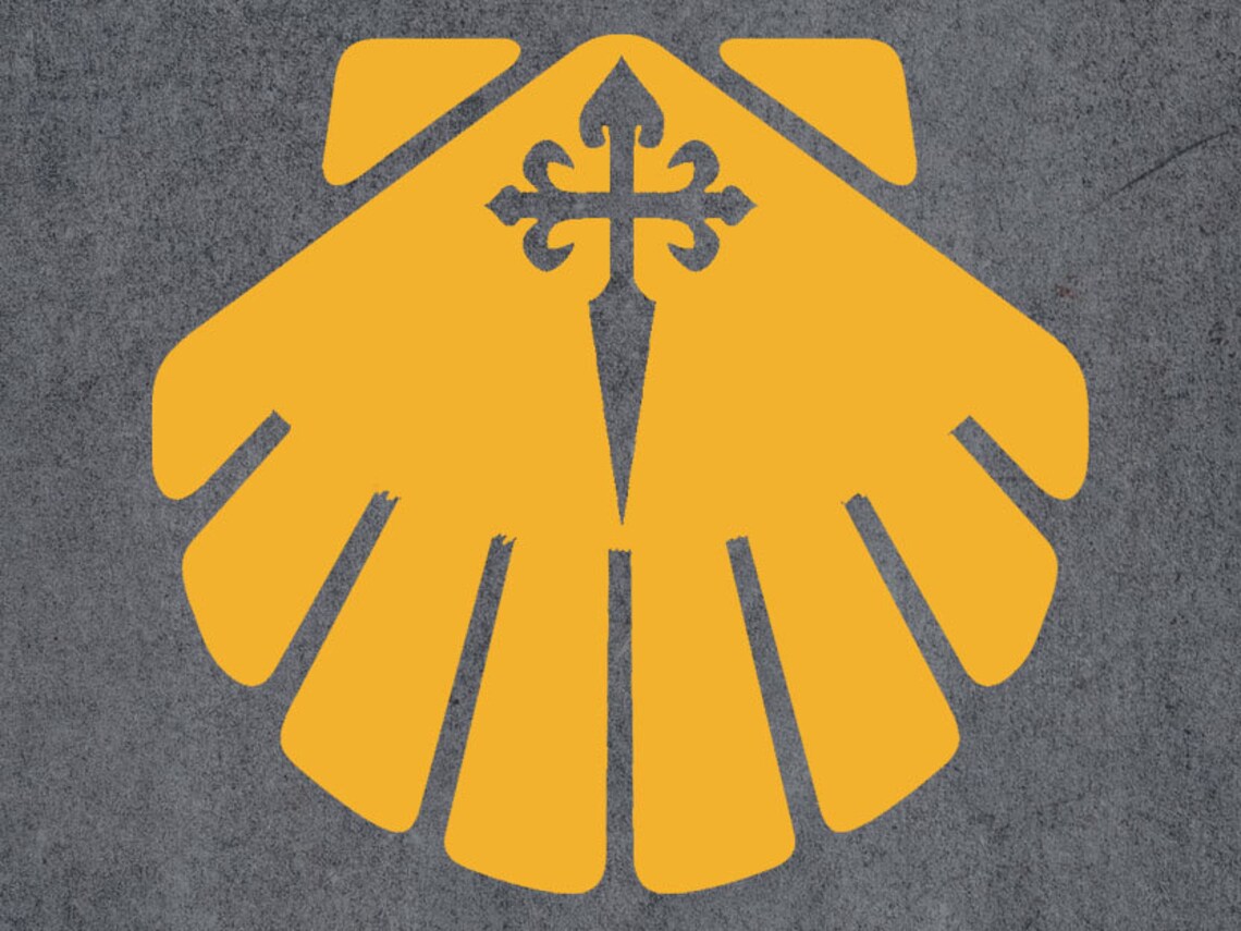 Camino De Santiago Shell Vinyl Decal Sticker Scallop St James - Etsy