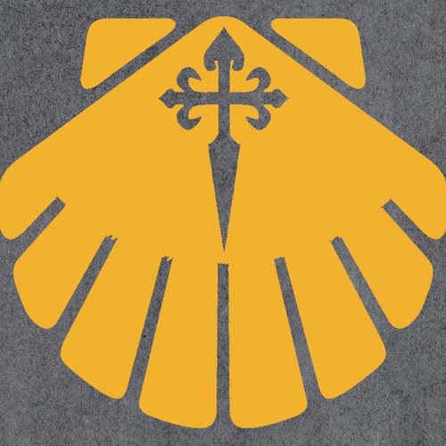 Camino De Santiago Shell Vinyl Decal Sticker Scallop St James - Etsy