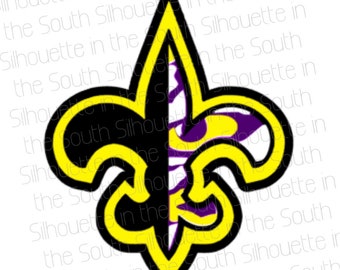 Lsu fleur de lis | Etsy