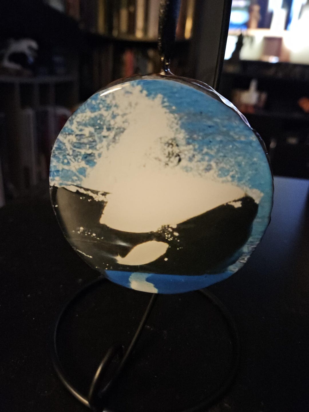 Orca / Killer Whale Resin Ornament - Etsy