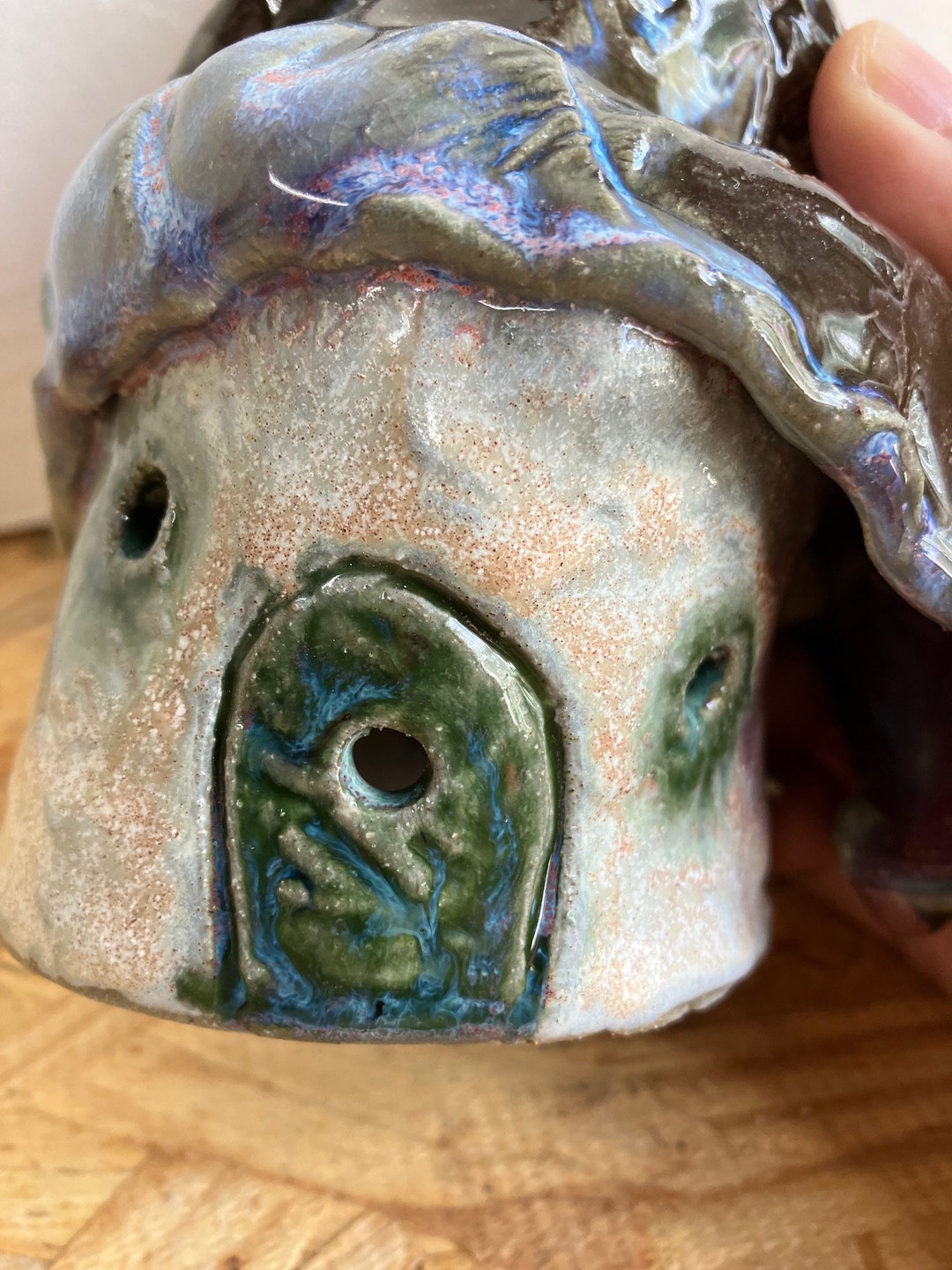 Ready to Ship, Fairy House, Sculpture, Fungus, Figurine, Creature ...