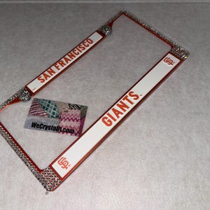 San Francisco Giants License Plate - Etsy