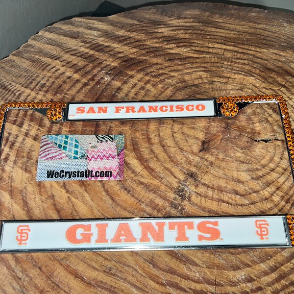 Giants License Plate Frame - Etsy