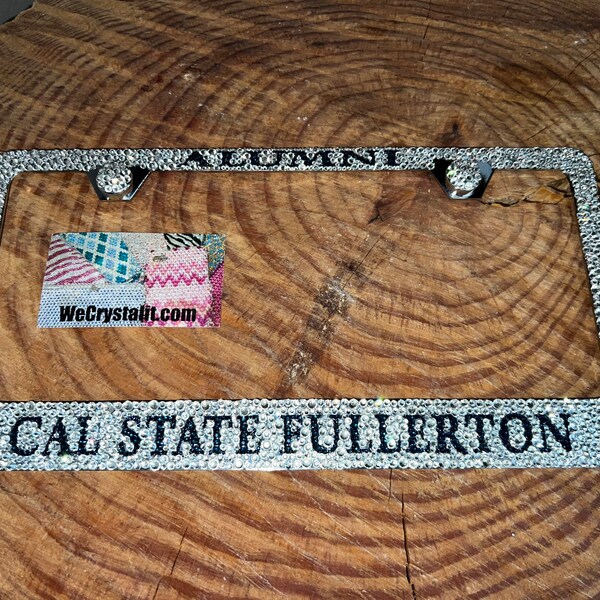 College Alumni License Plate Frame - Etsy