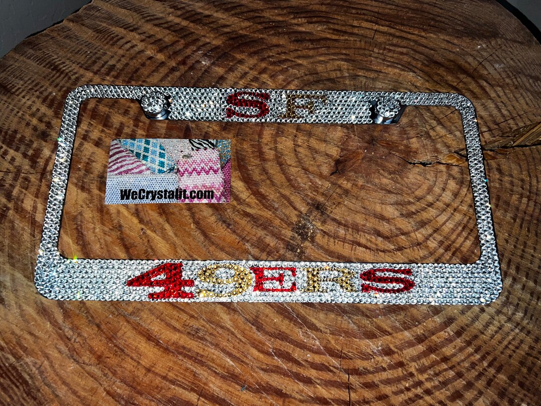 San Francisco 49ers 49 Ers Crystal Sparkle Auto Bling Rhinestone ...