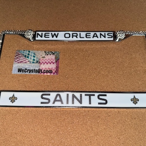 New Orleans Saints License Plates - Etsy