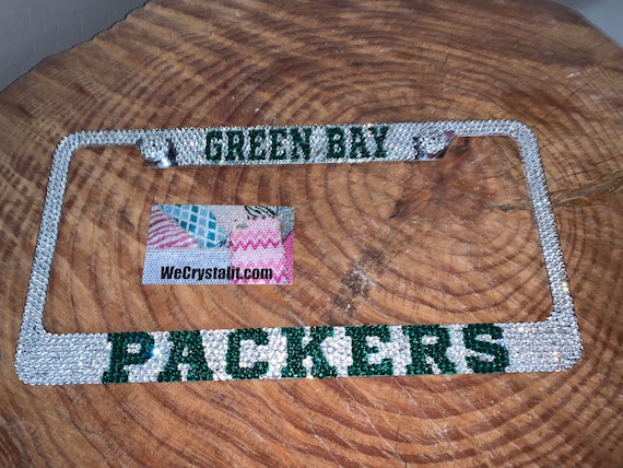 Green Bay Packers Crystal Sparkle Auto Bling Rhinestone | Etsy