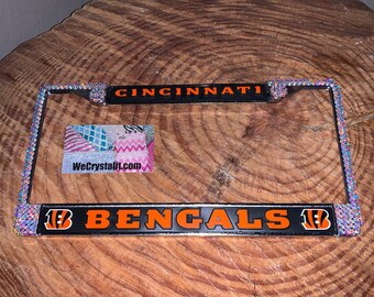 Bengals License Plate Frame - Etsy