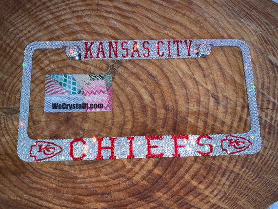 Kansas City Chiefs Crystal Sparkle Auto Bling Rhinestone | Etsy