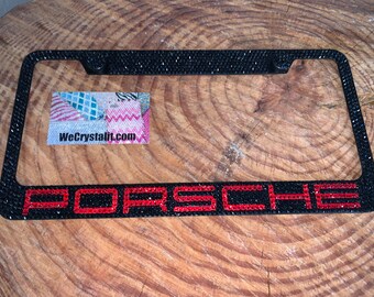 Porsche Plate Frame - Etsy