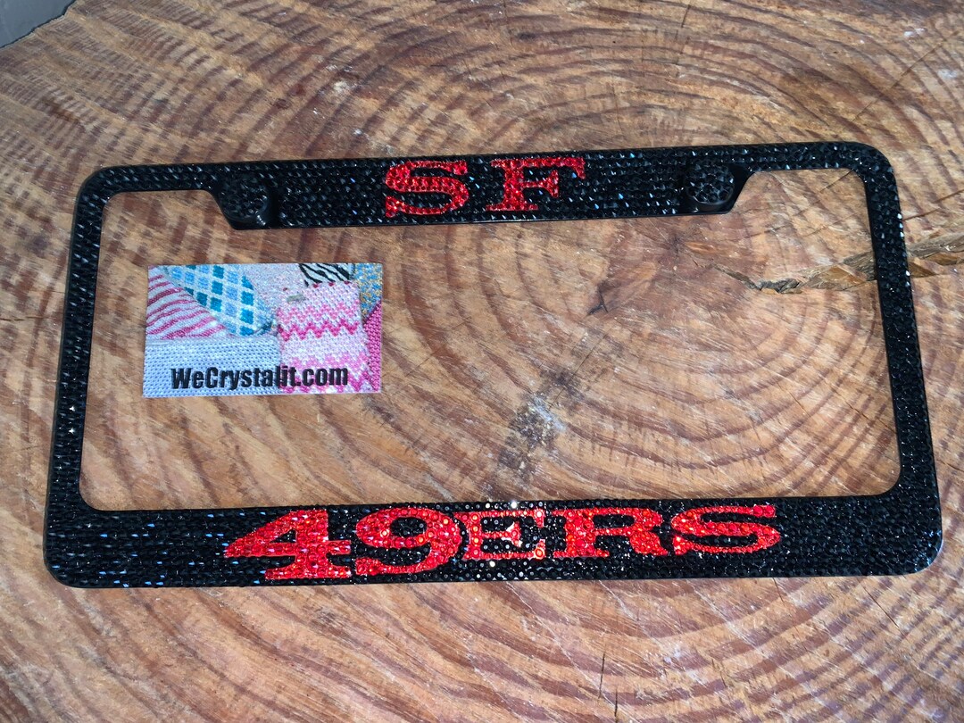 San Francisco 49ers 49 Ers Crystal Sparkle Auto Bling Rhinestone ...