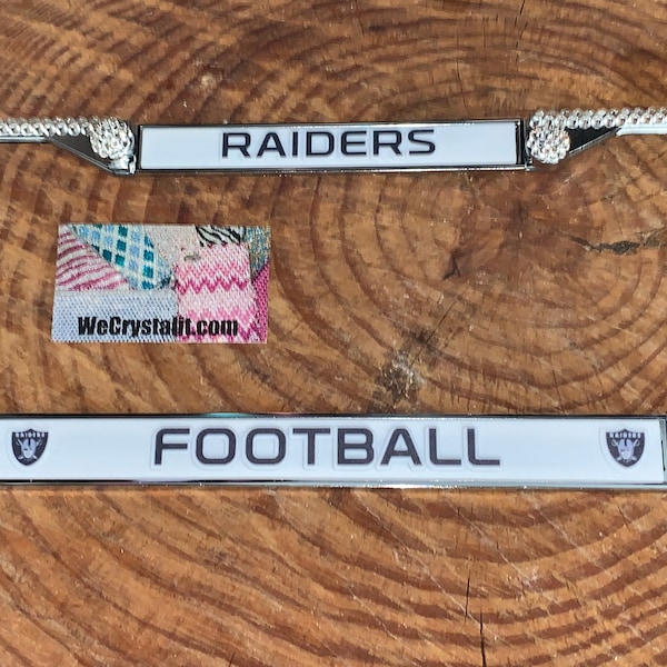 Raiders License Plate Frame - Etsy