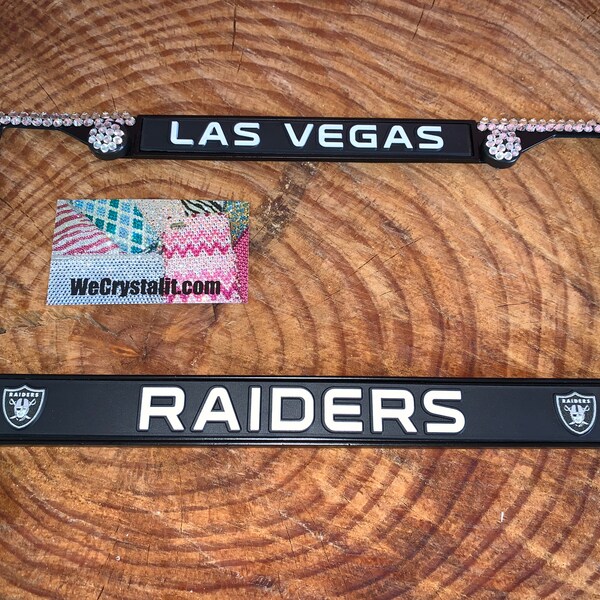 Raiders License Plate Frame - Etsy