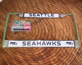 Seahawks License Plate Frame - Etsy