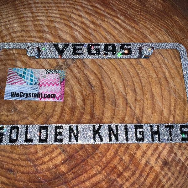 Golden Knights License Plate Frame - Etsy