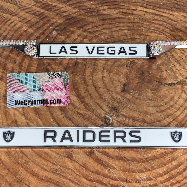 Raiders License Plate Frame - Etsy