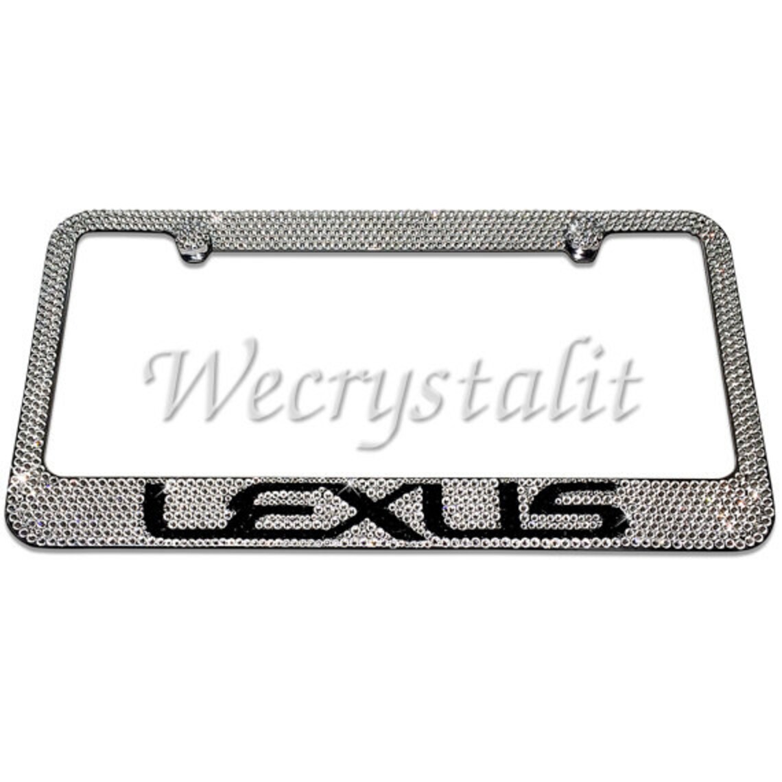 Lexus Crystal Sparkle Auto Bling Rhinestone License Plate - Etsy