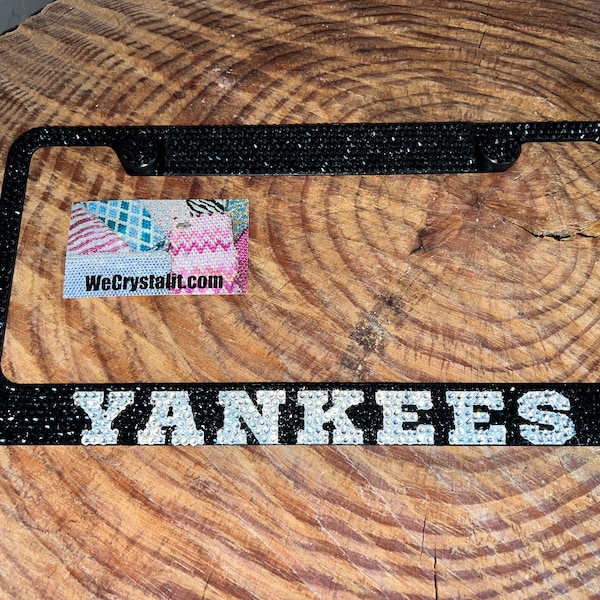 New York Yankees License Plate Frame - Etsy