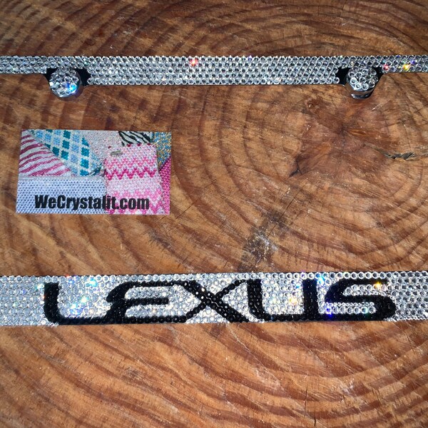 Lexus Sparkle License Plate Frame - Etsy
