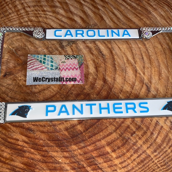 Carolina Panthers License Plate - Etsy