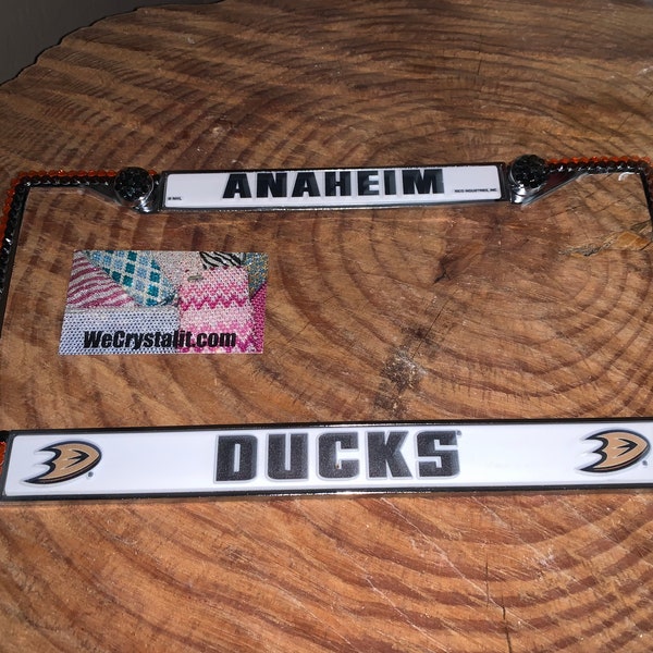 Anaheim Ducks License Plate Frame - Etsy