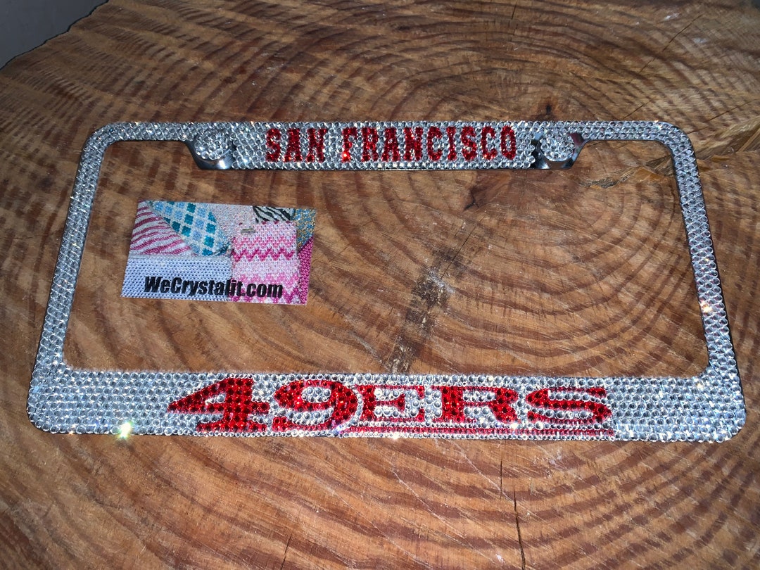 San Francisco 49ers 49 Ers Crystal Sparkle Auto Bling Rhinestone ...