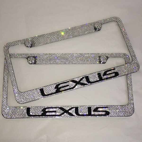 Lexus Sparkle License Plate Frame - Etsy