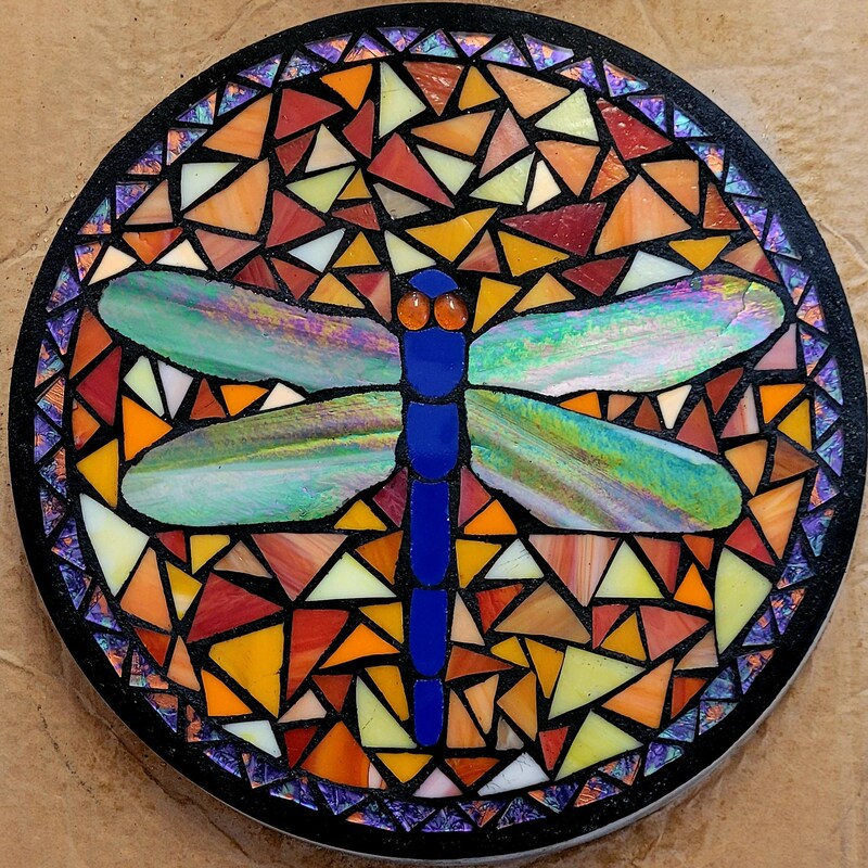 Dragonfly Tile - Etsy
