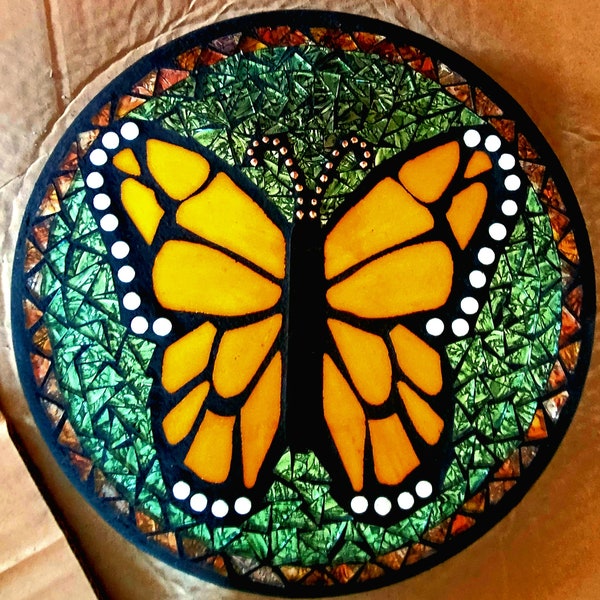 Butterfly Mosaic - Etsy