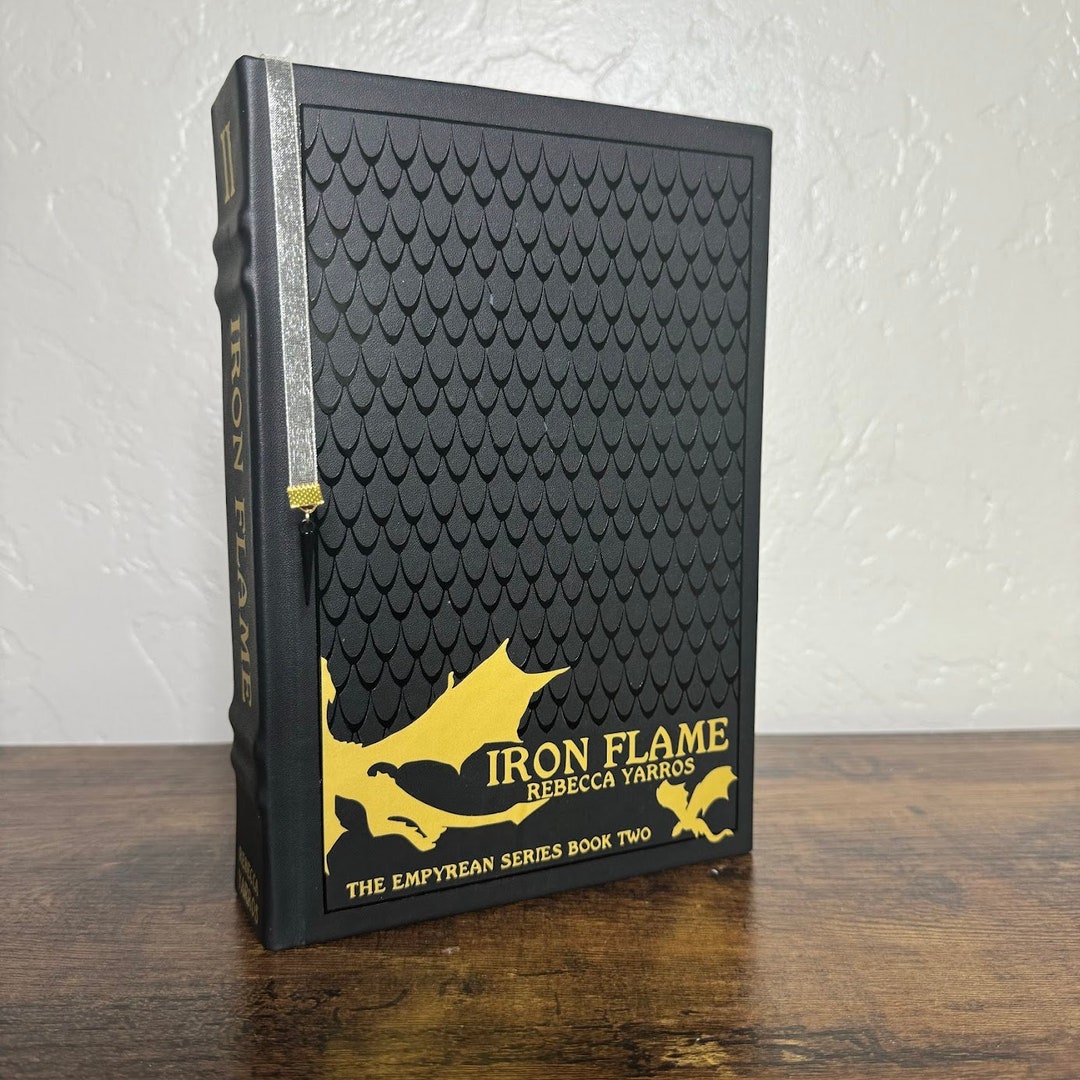 Leather Rebound Iron Flame made to Order - Etsy