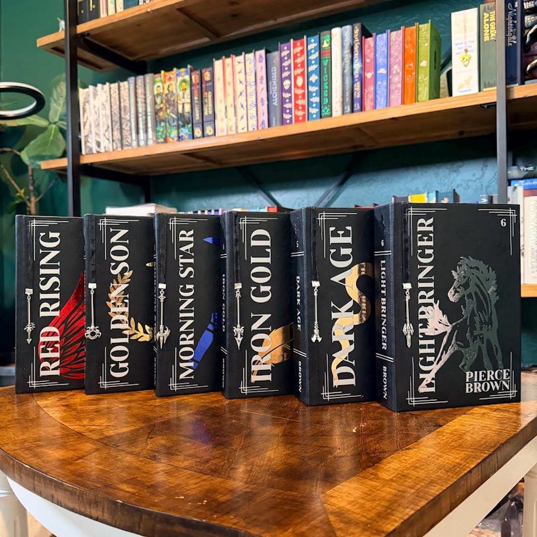 Rebound Red Rising Book Series by Pierce Brown (made to Order) - Etsy