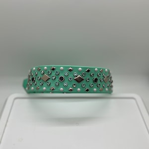 The Vera Bling Biothane® Collar | Beta Biothane® Collar | Gemstone ...